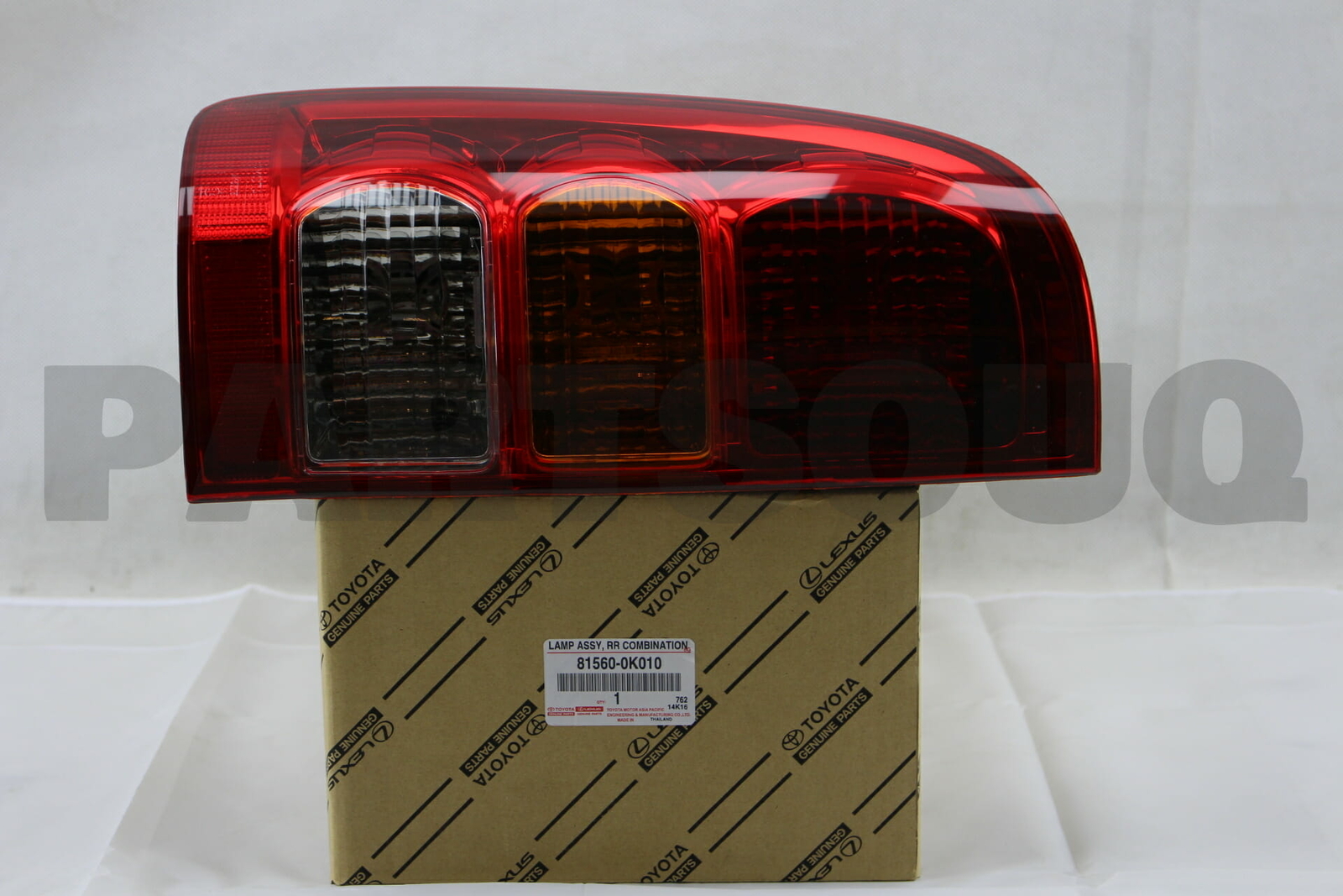 815600K010 Genuine Toyota LAMP ASSY, REAR COMBINATION, LH 81560-0K010 ...