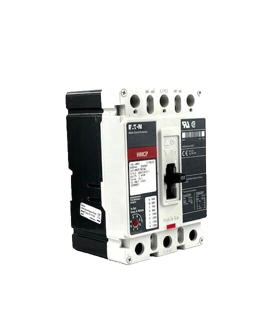 NIB - Eaton - HMCP150T4C - Molded Case Circuit Breaker - 150A, 3-Phases ...