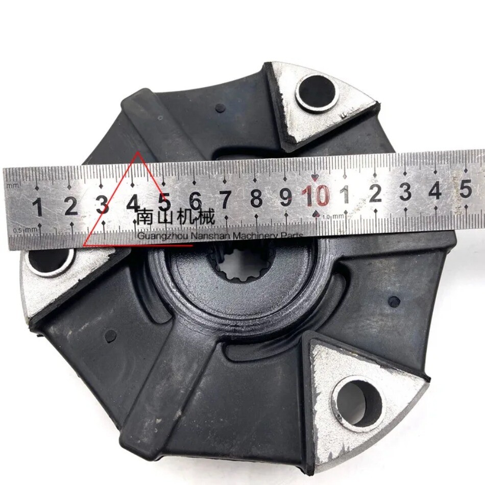 hydraulic pump coupling engine connection rubber Kubota 155 161 SH55 ...