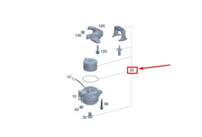 MERCEDES-BENZ SPRINTER 907 Fuel Filter Element A6540920200 NEW GENUINE ...