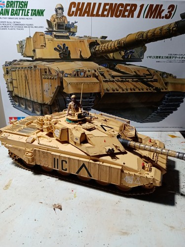 35154 TAMIYA BRITISH CHALLENGER 1 MK.3 1/35th PLASTIC KIT 1/35 MILITARY ...