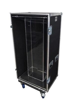 Podium Lectern ATA Road Case 4" wheels professional protection. | eBay