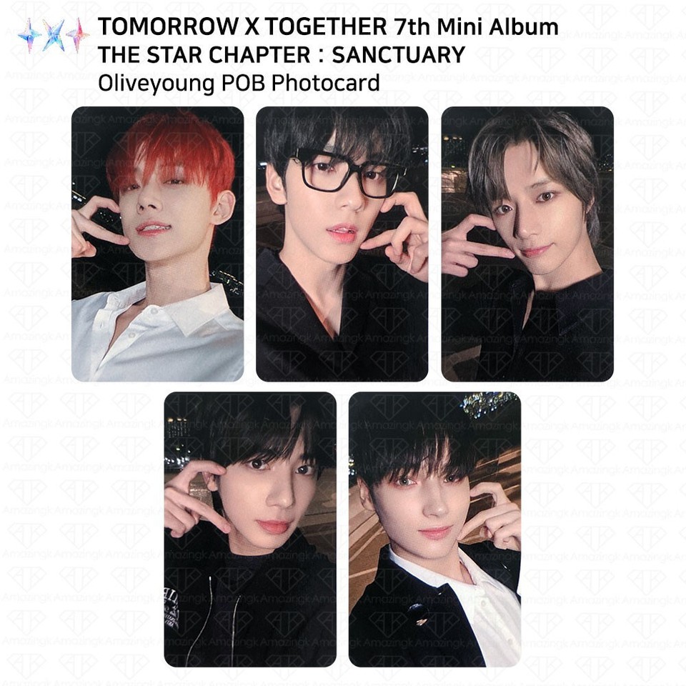 TXT The 7th Mini Album The Star Chapter : SANCTUARY POB Photocard ...