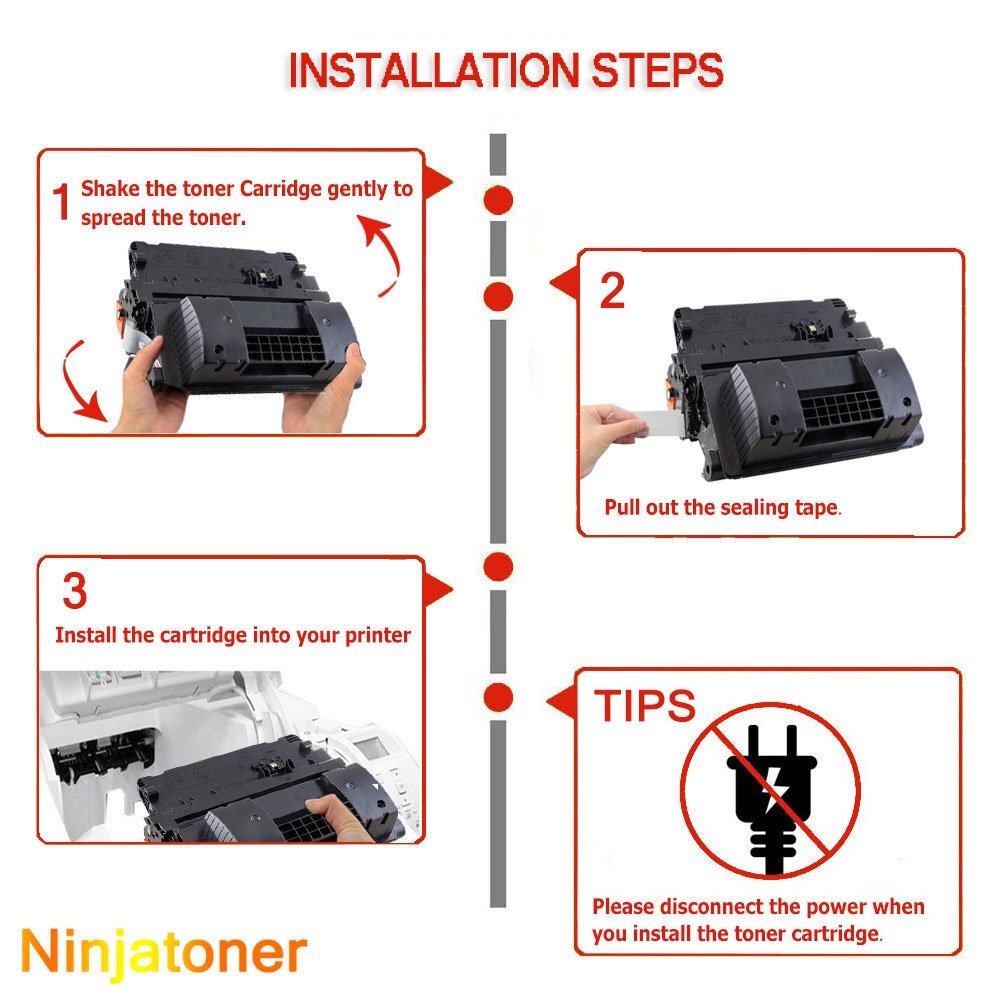 1PK High Yield CC364X 64X Toner for HP LaserJet P4015dn P4015n P4515n ...