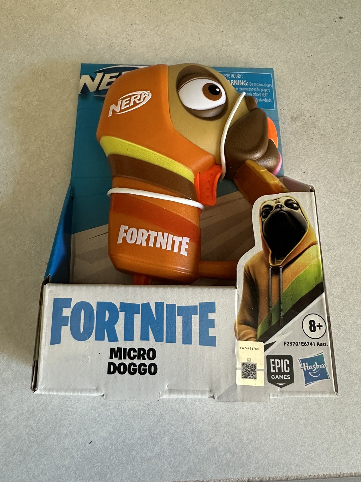Nerf Fortnite Micro Doggo Mini Dart Firing Blaster for sale online | eBay