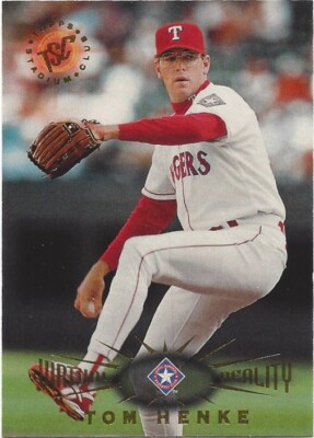 Tom Henke 1995 Stadium Club #129 Virtual Reality Baseball Card | eBay