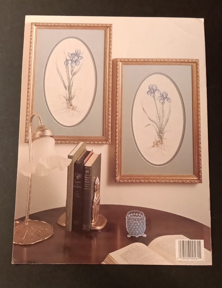 Leisure Arts: THE BOTANICAL GARDEN Cross Stitch Book #451 Mary Vincent ...