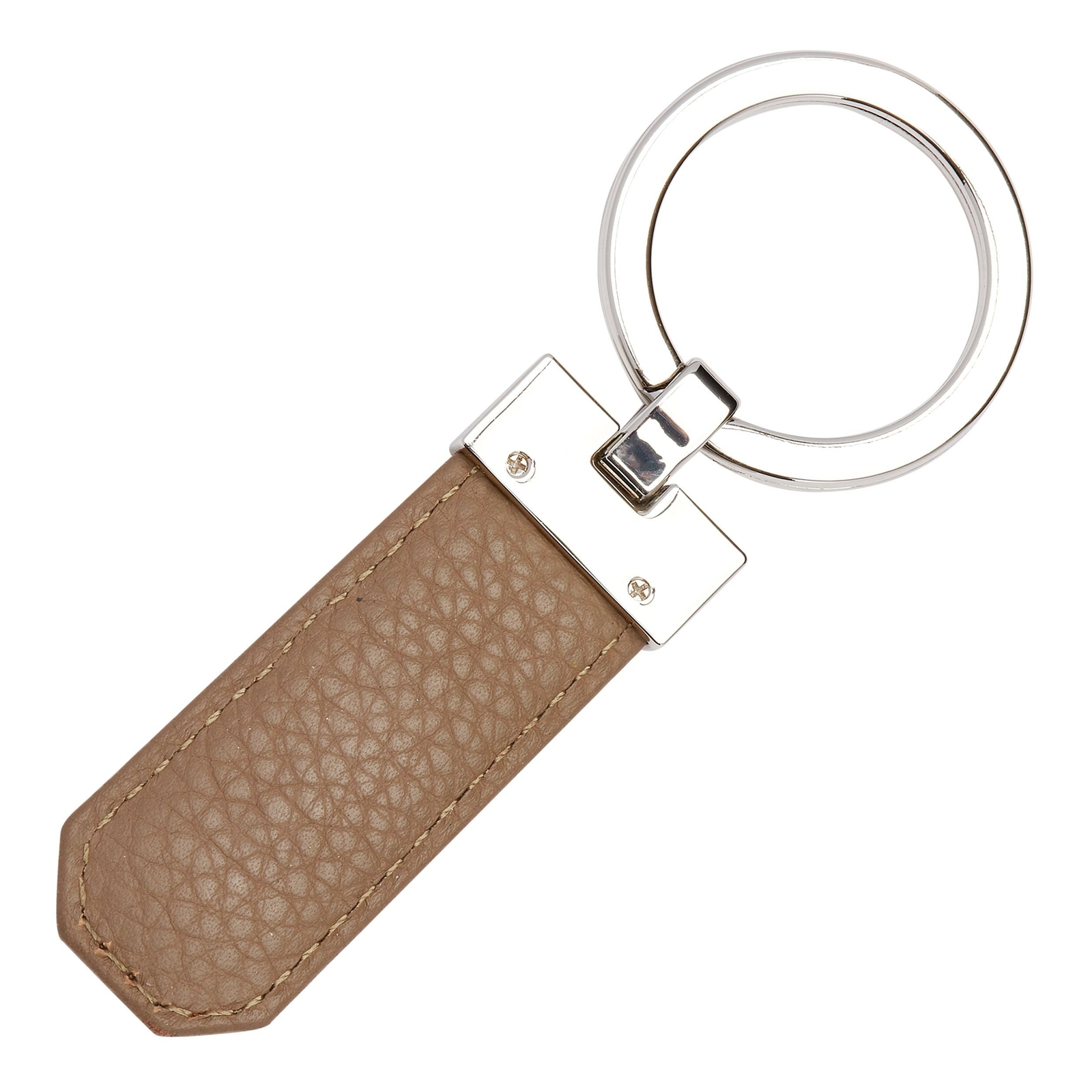 Hugo Boss Classic Grained Camel Key ring | eBay