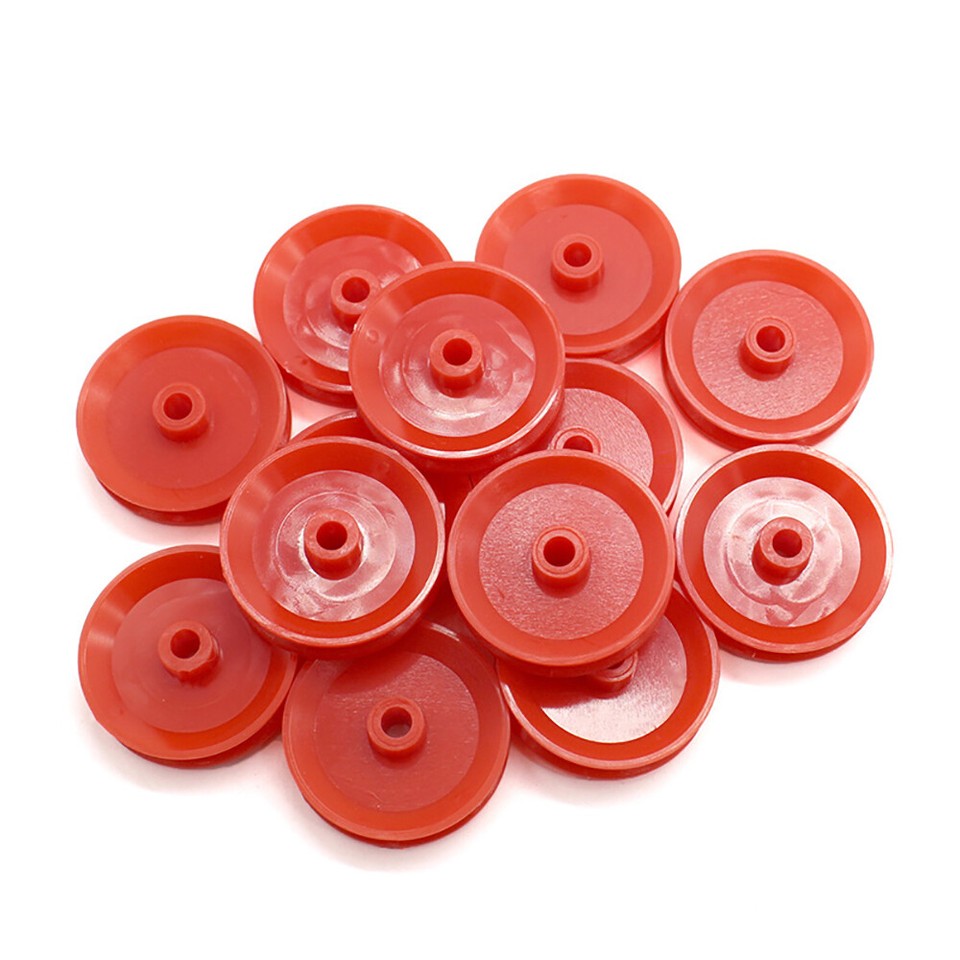 Plastic Belt Pulley Hole Small Drive Wheel Toy Model for DIY RC Toy Car ...