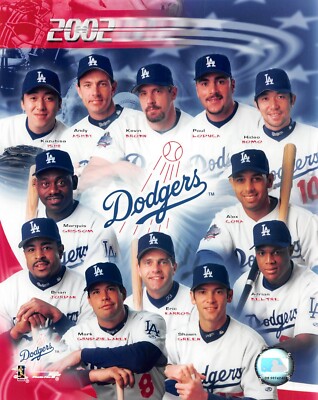 2002 LA Dodgers 8x10 Team Photo Collage | eBay