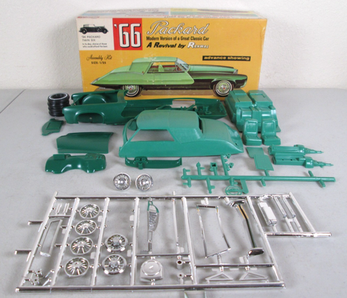Vintage 1966 PACKARD Renwal 1/25th Car Model Kit Revival Series | eBay