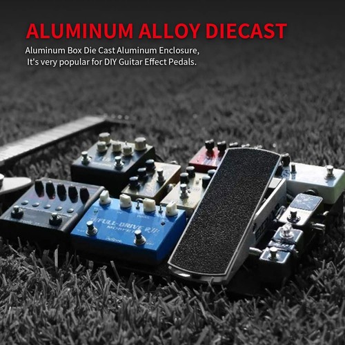 5pcs 1590B Guitar Pedal Enclosure Aluminum Diecast Stomp Box Case ...