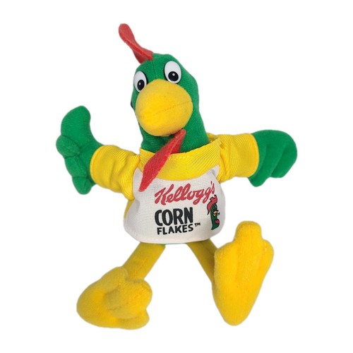 Corn Flakes Cornelius Rooster Bean Bag Plush Kellogg's 1997 Cereal ...