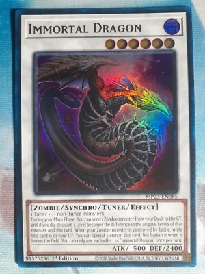 Yugioh Immortal Dragon MP23 Ultra Rare 1st Ed NM | eBay