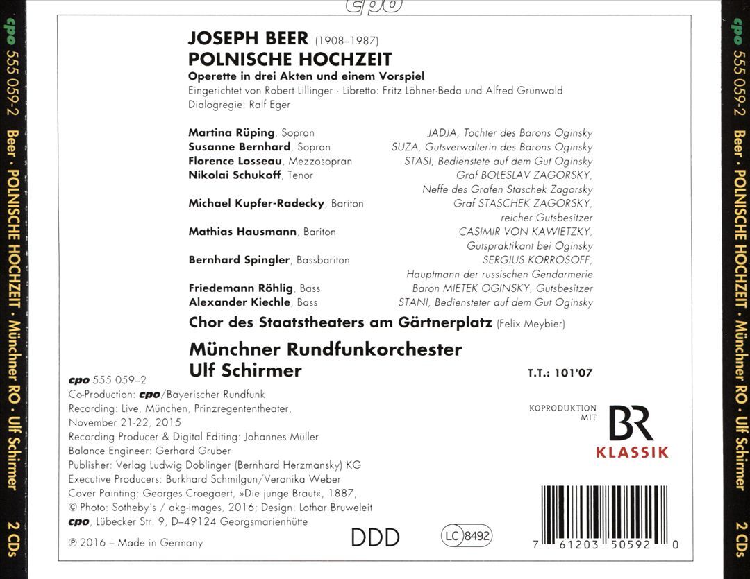 MARTINA RÜPING / SUSANNE BERNHARD / ULF SCHIRMER JOSEPH BEER: POLNISCHE ...
