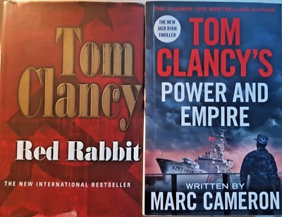 Tom Clancy ~ 2 Books ~ Power And Empire & Red Rabbit, VERY GOOD SAVE ...