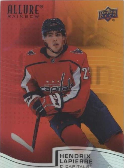 2021-22 Upper Deck Allure - Rainbow Hendrix Lapierre #R-12 Red Orange ...