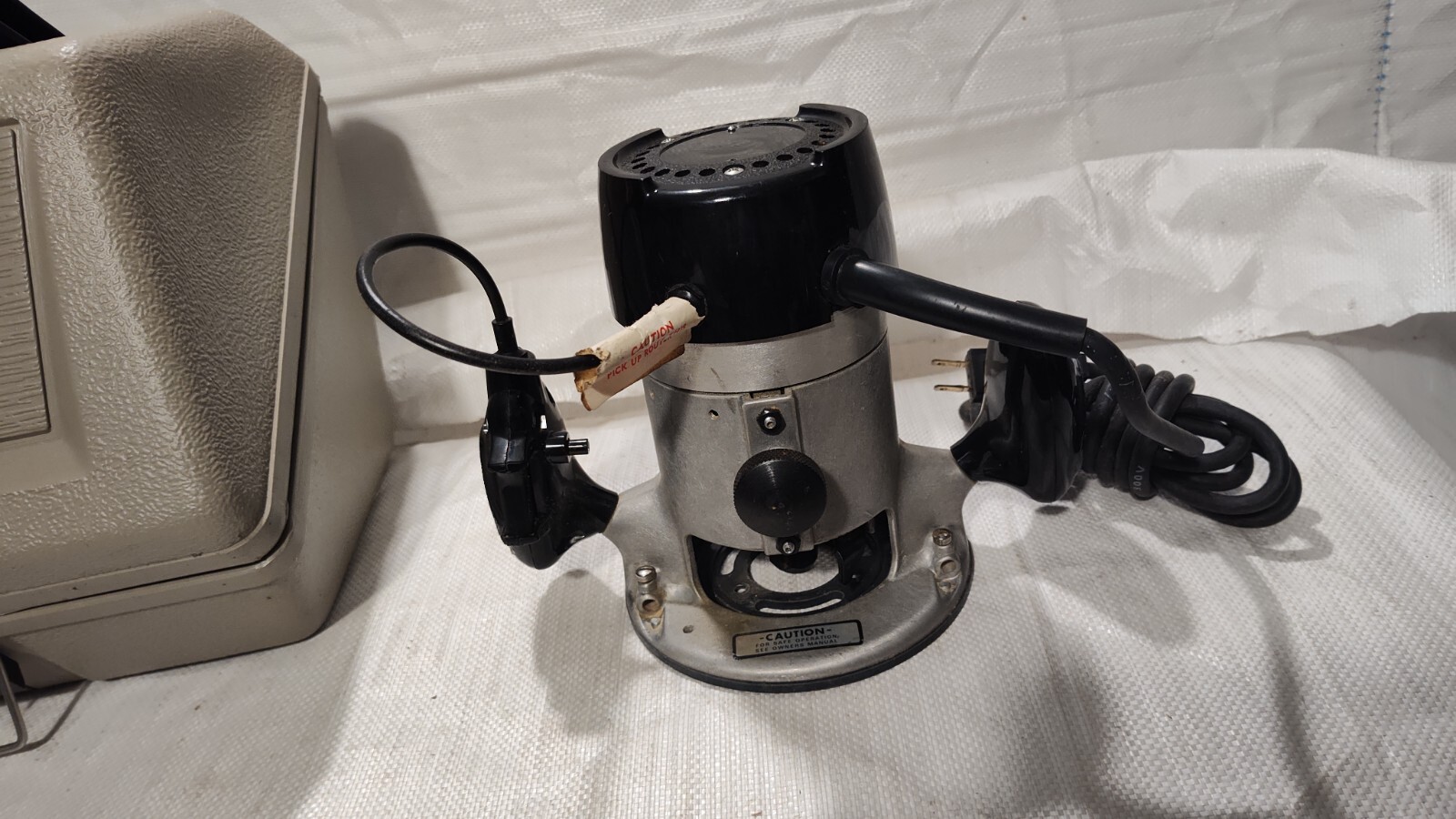 Vintage Sears Craftsman Commercial Router 315.17380 With Case ...