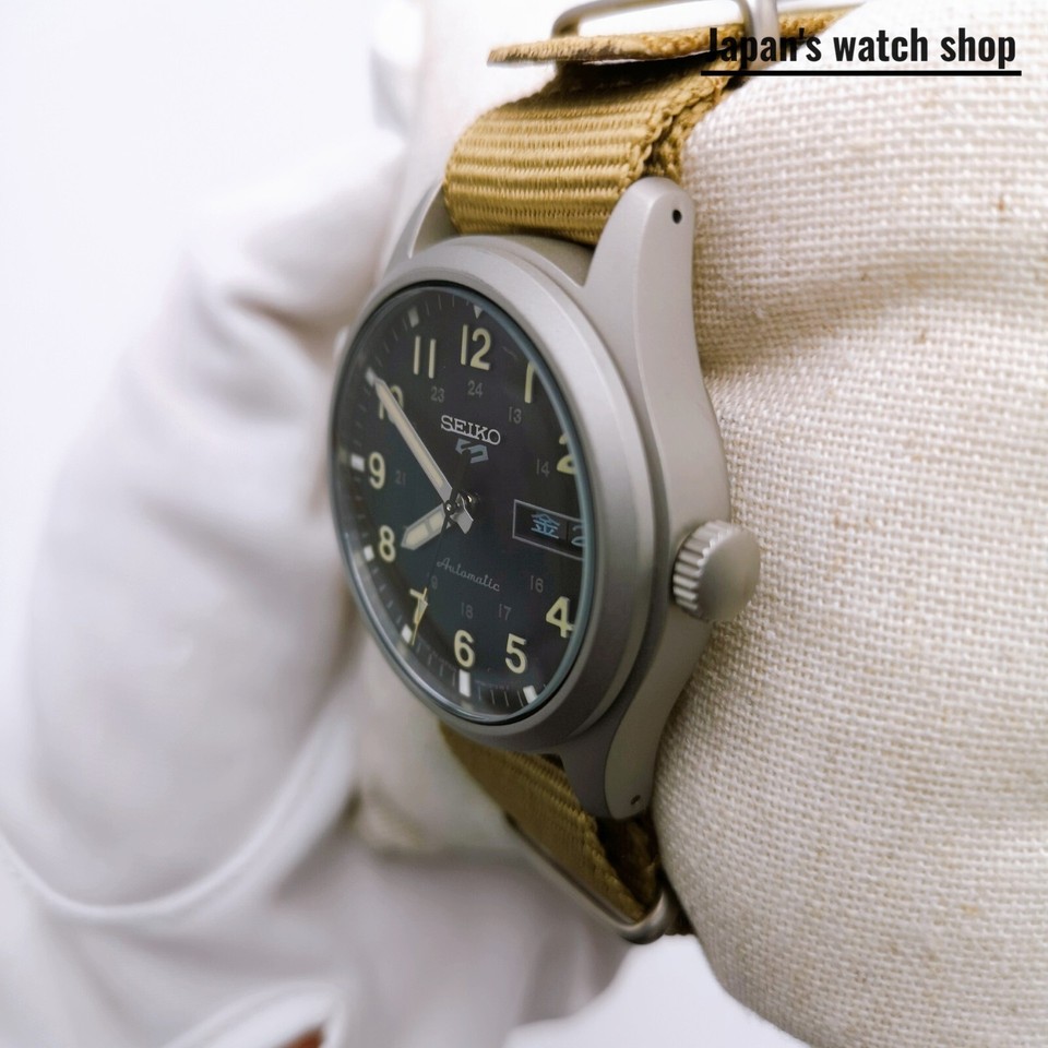 SEIKO SEIKO 5 SPORTS SBSA117 Black Mechanical Automatic Men's Watch New ...