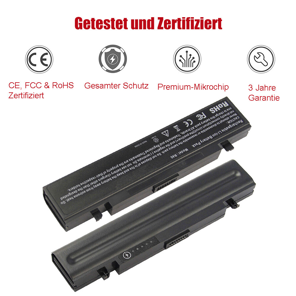 Laptop Akku Batterie für Samsung R470 R560 R610 R39 R40 R41 R45 R60 R65 ...
