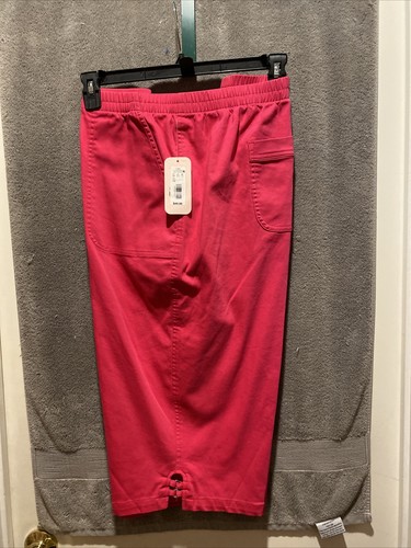 Allison Daley Wild Fuchsia Elastic Waist Pull On Capri Pants SIZE 24W ...