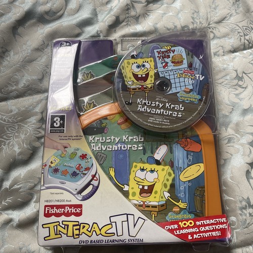 Fisher Price InteracTV DVD Based Learning System SpongeBob SquarePants ...