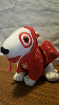 Target Bullseye dog collectible stuffed plush 2007 Target shirt red | eBay