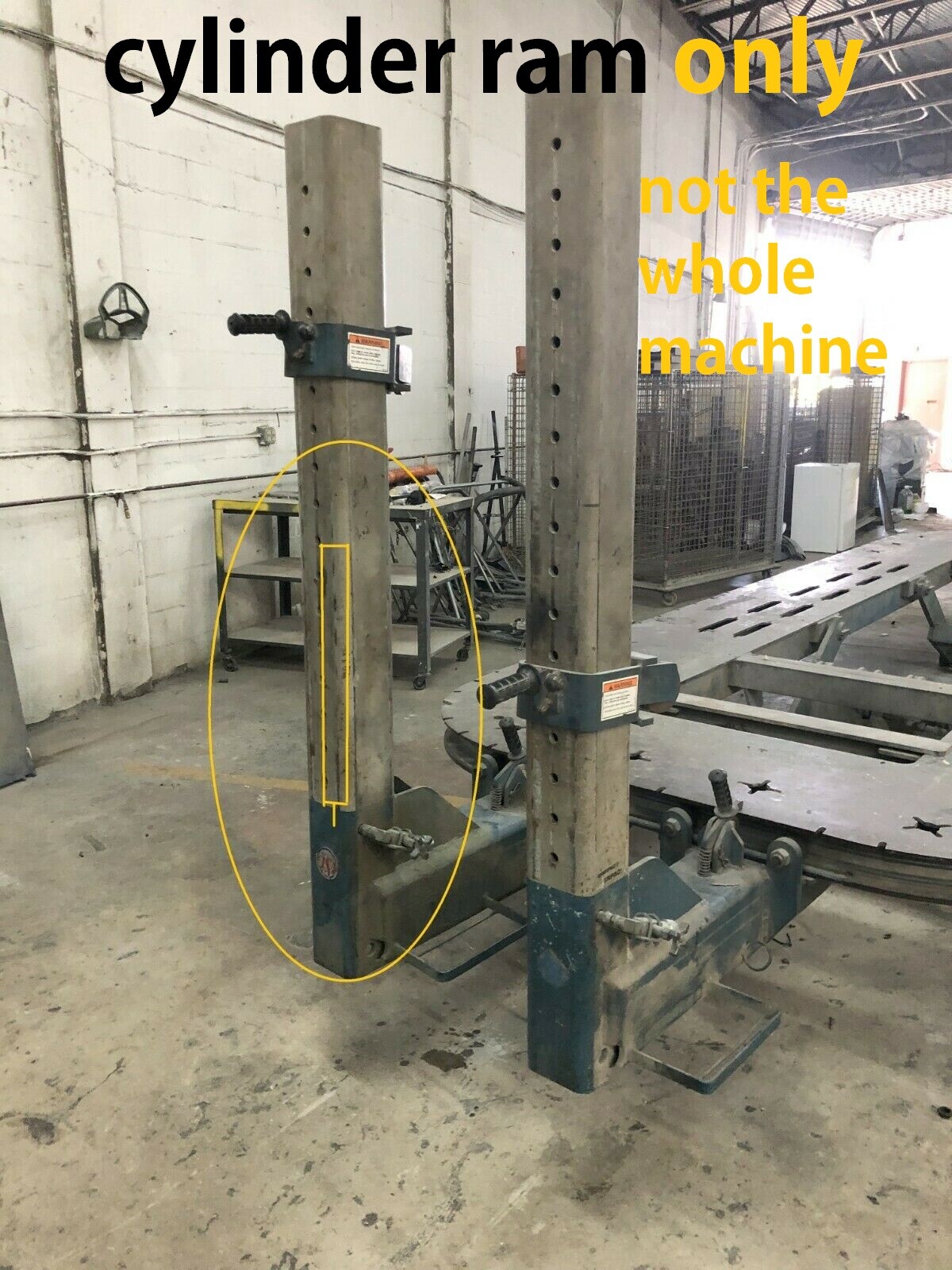 BREWCO Auto Body Frame Machine Tower Ram Only Legend 360 Body Builder ...