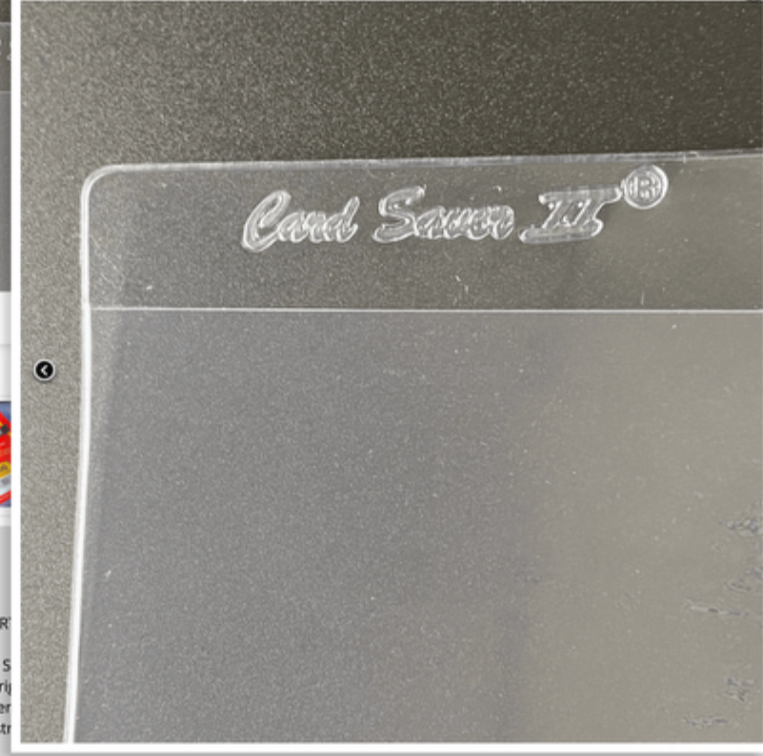 100 Ct Card Saver II Cardboard Gold PSA Graded Semi Rigid Holders Big ...