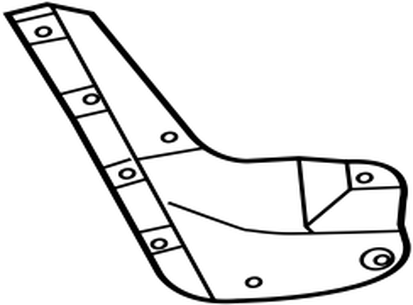 76626-35240 Toyota Mudguard, quarter panel, rear lh 7662635240, New ...