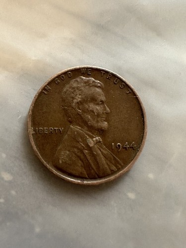 RARE 1944 Wheat Penny Error No Mint Mark “L” in Liberty Rim Error Cent ...