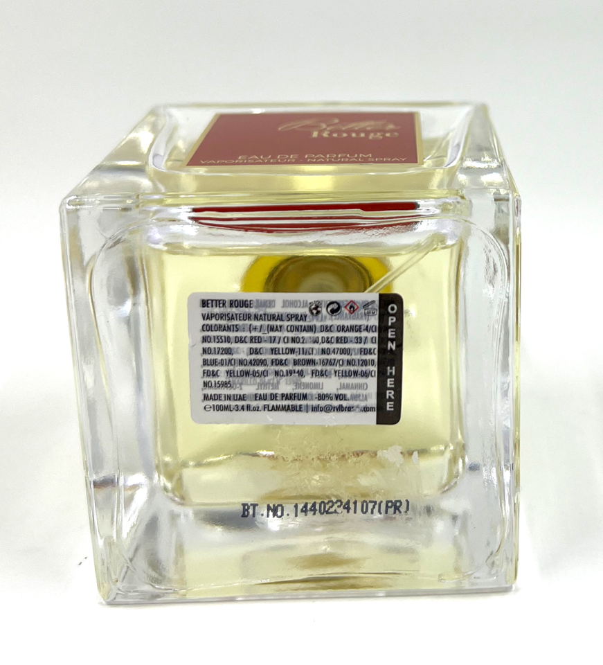 Better ROUGE For Women's Eau de Parfum Spray 3.4 fl. oz RvlBrands NWOB ...