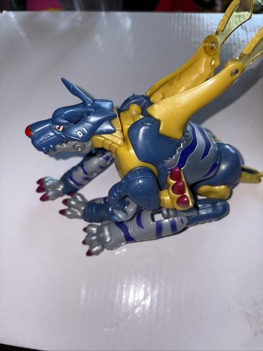 Digimon Digivolving Gabumon to Metalgarurumon Figure Complete Bandai ...