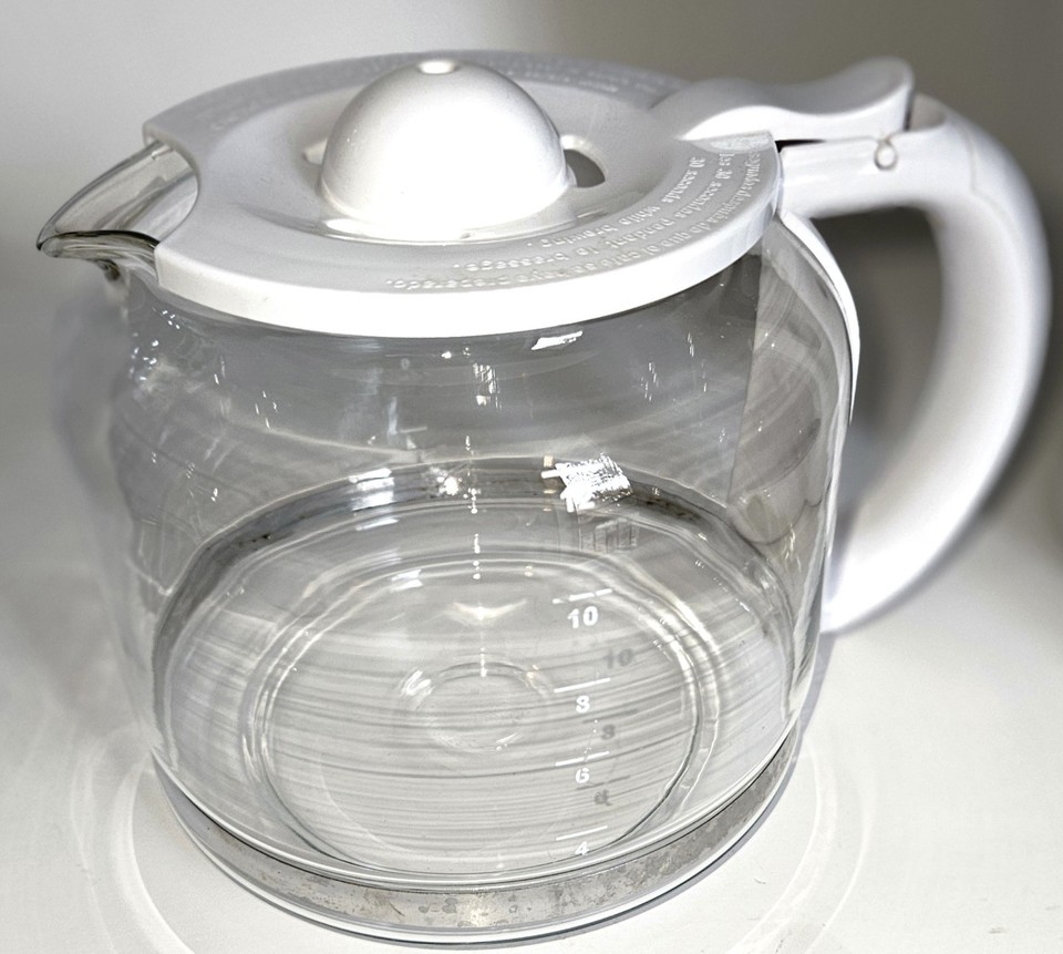 Rival 12 Cup White Basic Drip Style Coffee Maker Model # Rv-076 ...