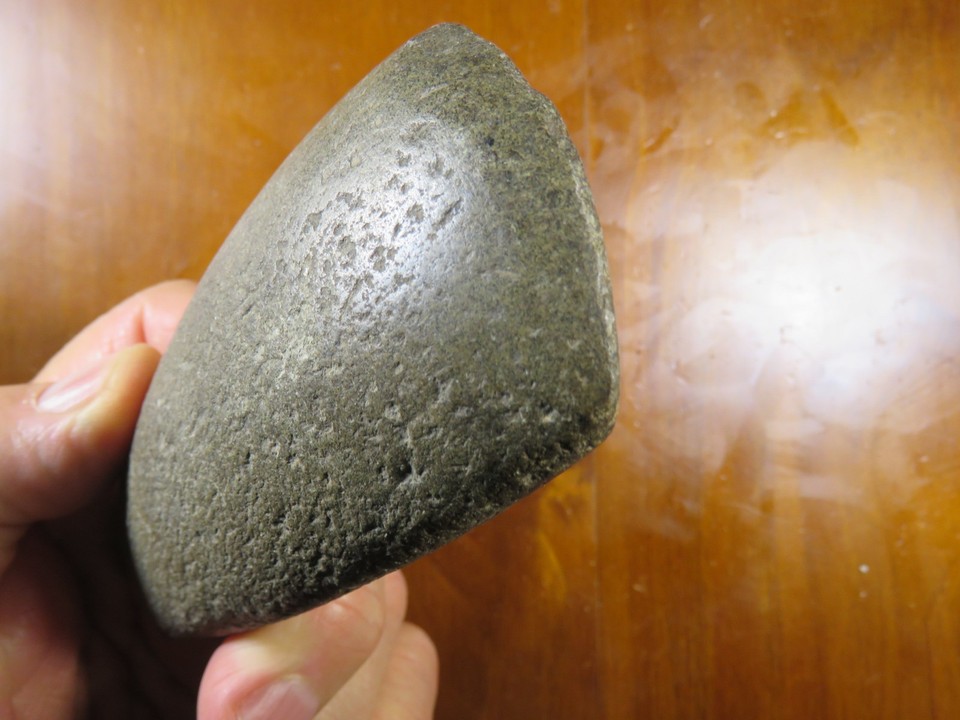 Nice basalt Woodland Adze, southern Missouri 4.7/8 x 2.1/8 in. Good ...