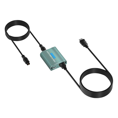 HDMI Audio Extractor Splitter 4K, HDMI to Optical Toslink SPDIF Video ...