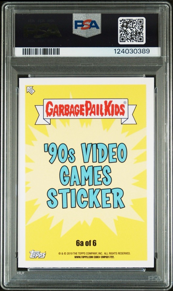 Sarah Natochenny Auto Signed Garbage Pail Kids Card Ash Pokémon 6a GPK ...