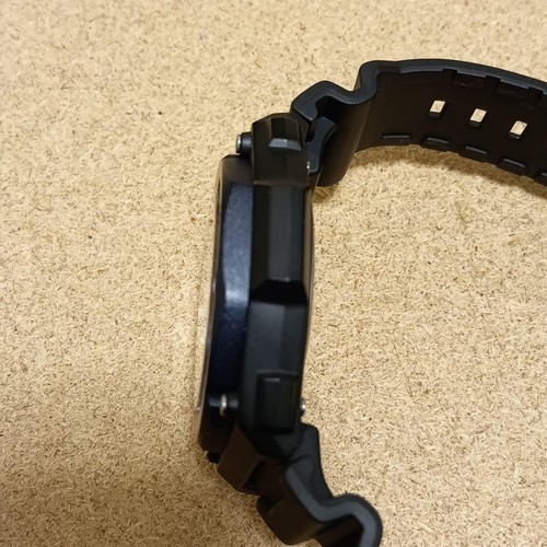 CASIO ILLUMINATOR Digital Watch Blue Black Rubber Band WR 10 BAR Men | eBay