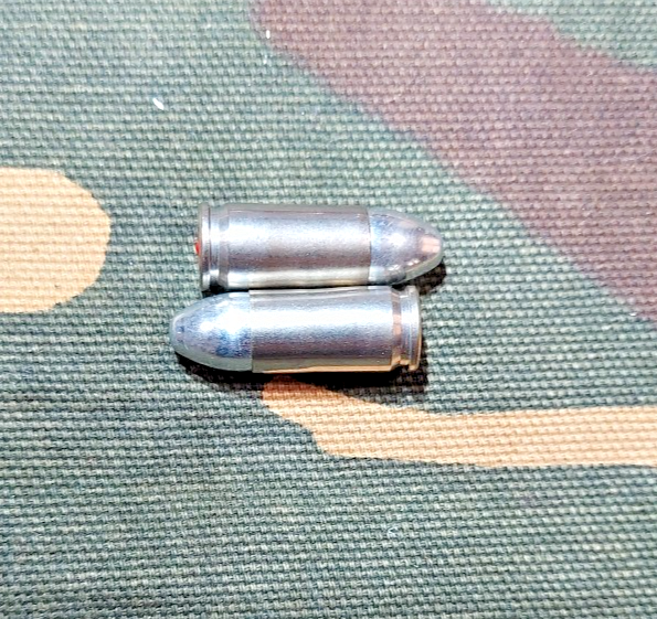 9MM LUGER SNAP CAPS SET OF 20 "SILVER BULLETS" REAL 115GN WEIGHT!!! | eBay