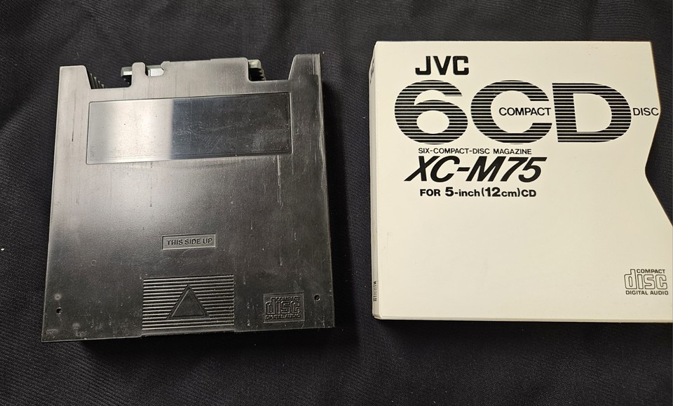 JVC XC-M75 6 CD Compact Disc Cartridge Magazines For 5" CD IN BOX | eBay UK