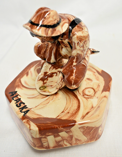 Vintage Alaska Native Eskimo Clay Musical Pottery Figurine by Margie | eBay