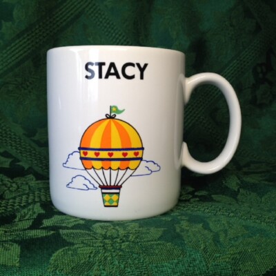 "STACY" PERSONALIZED NAME COFFEE MUG, 8 oz. PAPEL CUP | eBay
