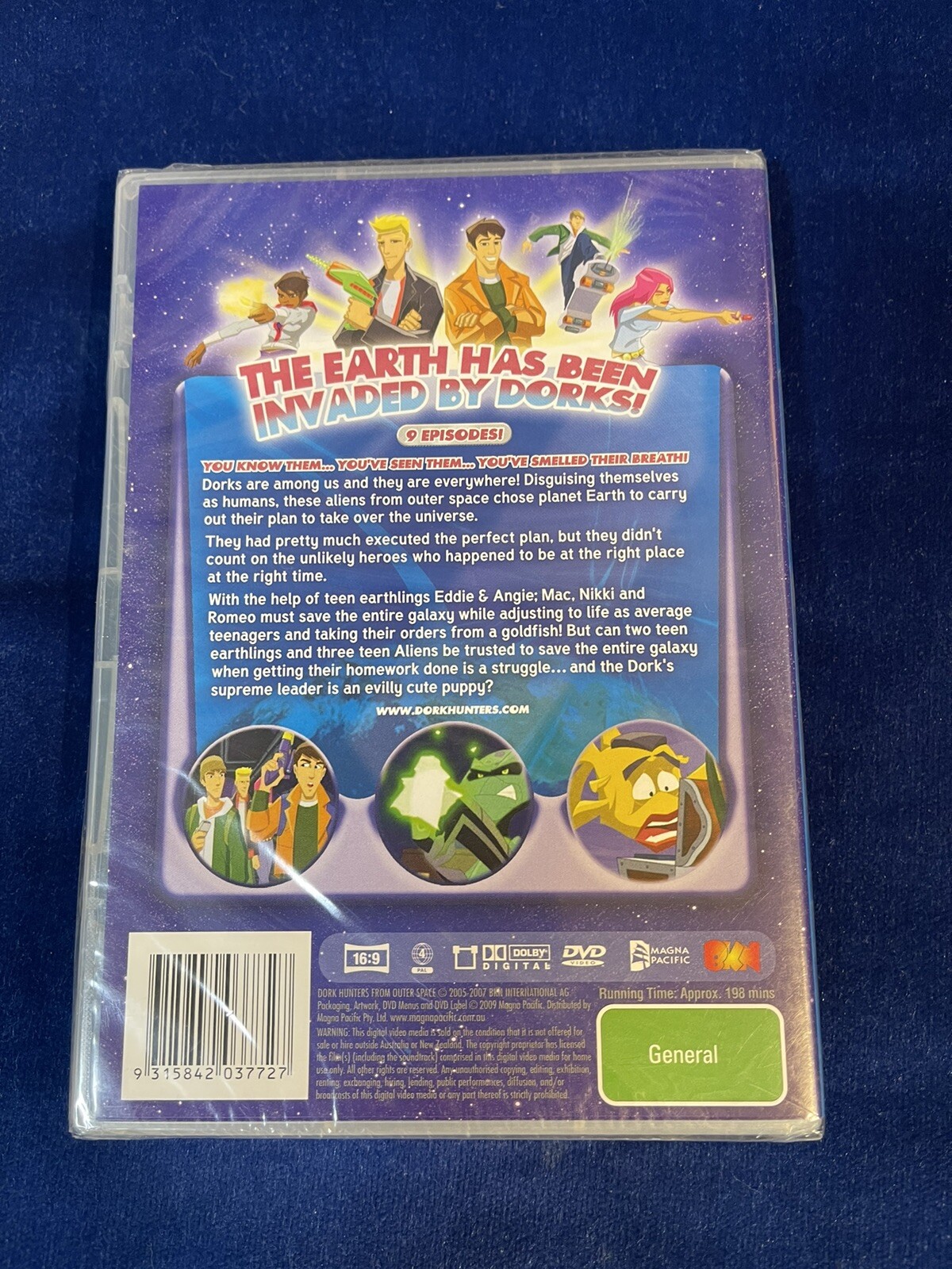 Dork Hunters From Outer Space The Dorkinator Vol 1 Animated DVD New ...