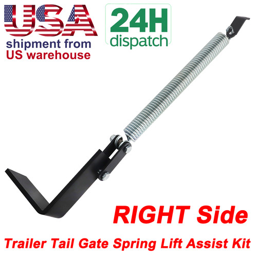 RH Trailer Tail Gate Spring Lift Assist Kit For Most Utility & Trailer ...