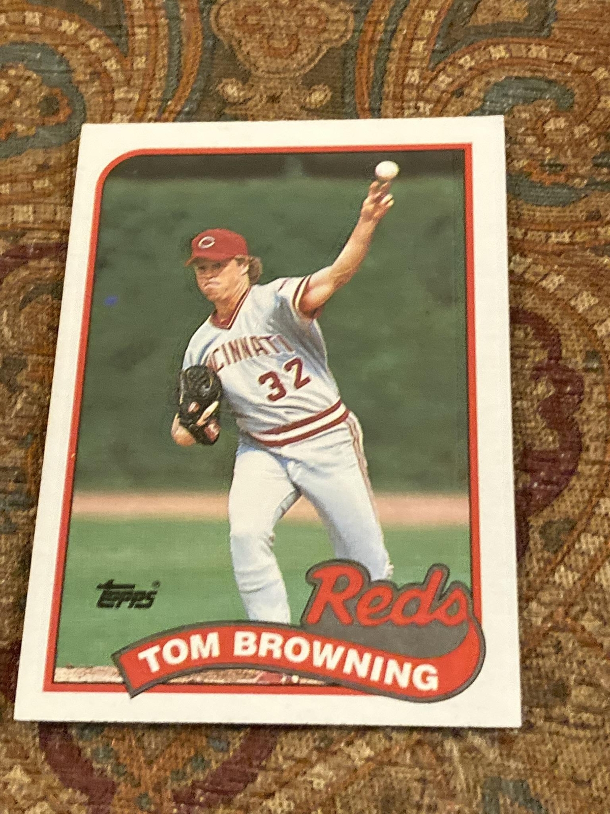 1989 Topps #234 Tom Browning | eBay
