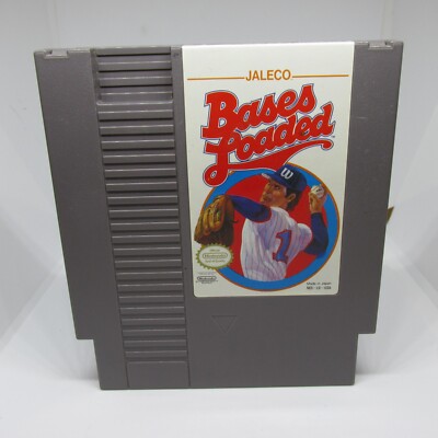 Bases Loaded Nintendo Entertainment System NES Game Baseball Cartridge ...