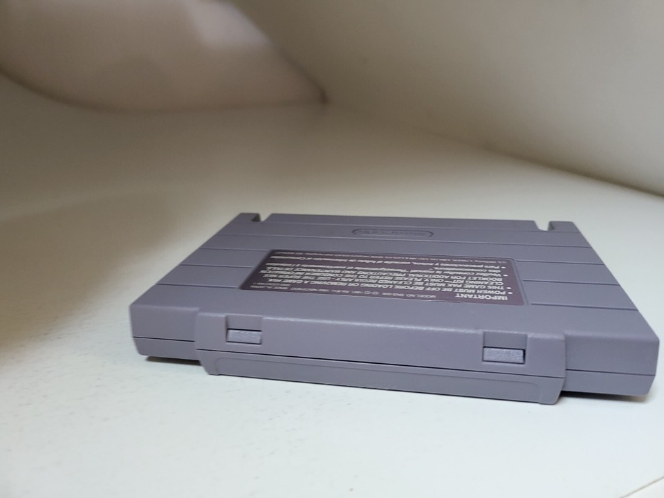 NEW Authentic Official OEM Gray Super Nintendo SNES Shell Cartridge W ...