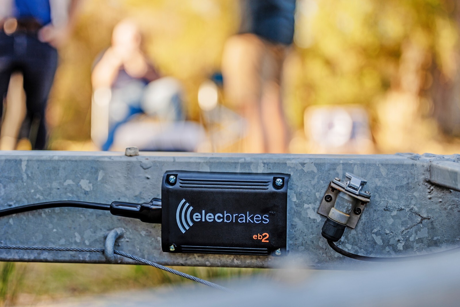 NEW EB2 ElecBrakes Portable Wireless Brake Controller Suits Caravan RV ...