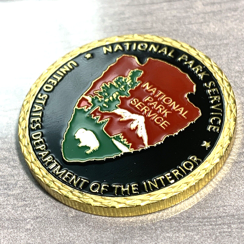 US NATIONAL PARK SERVICE-DEPT OF THE INTERIOR Challenge Coin NEW! | eBay