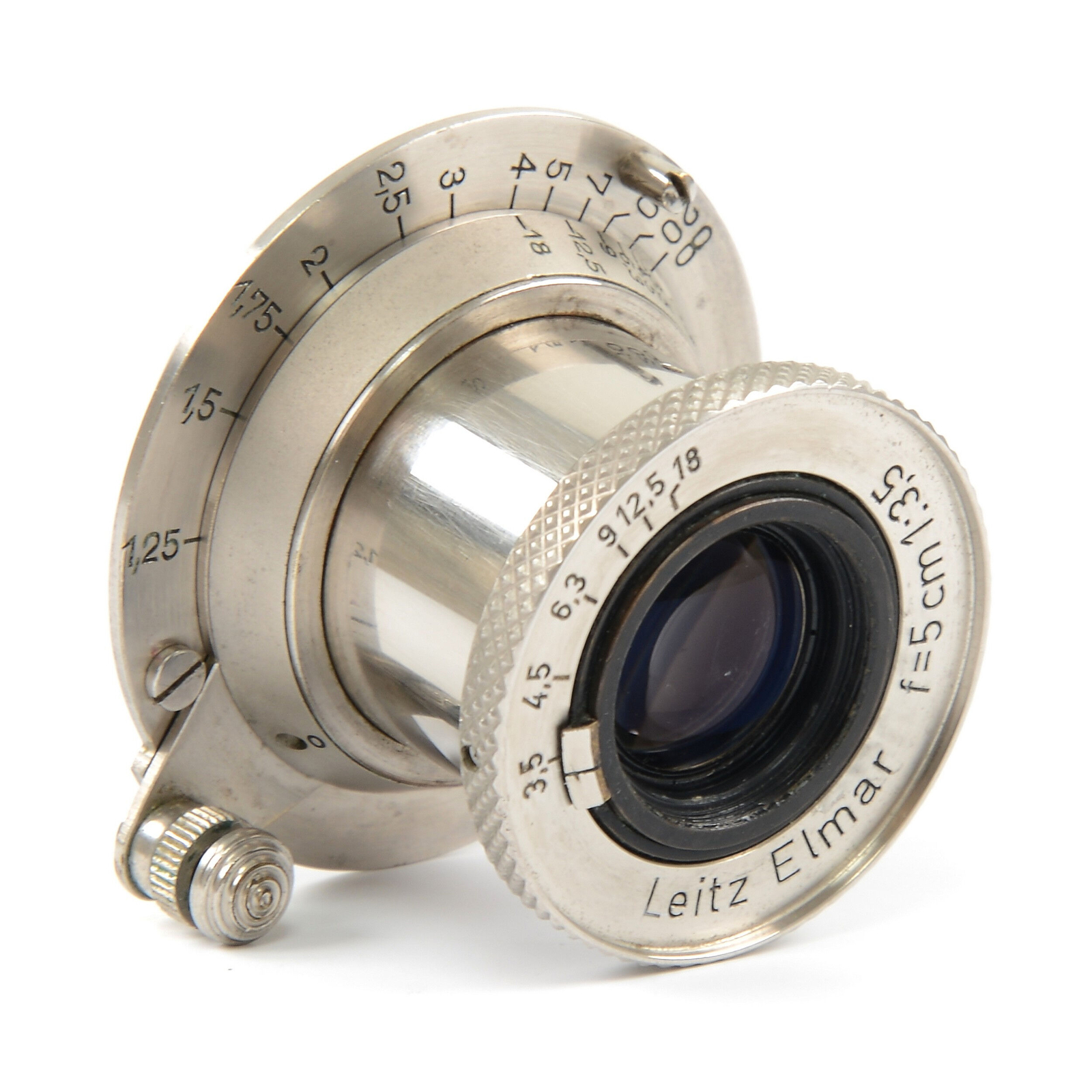 LEITZ 50MM F3.5 ELMAR NICKEL SHORT TUBE ELMAR #4379 | eBay